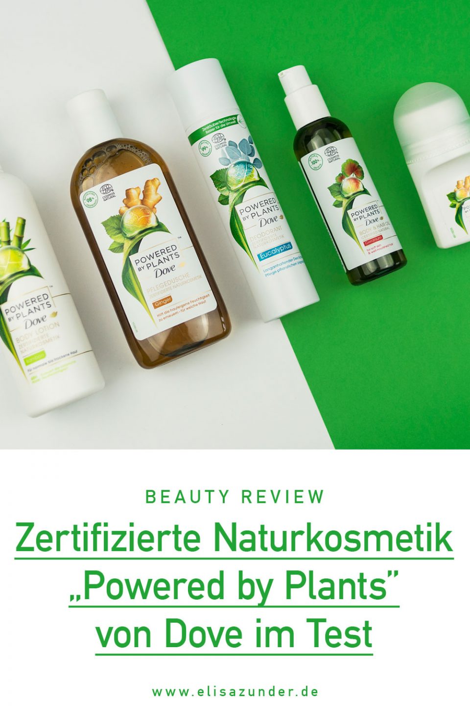 Dove Powered by Plants: Zertifizierte Naturkosmetik von Dove