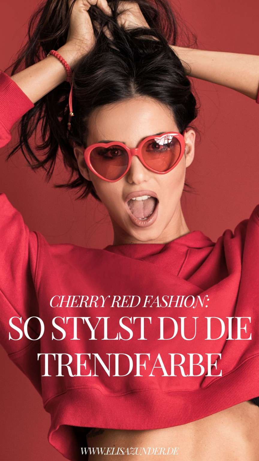 Cherry Red Fashion: So stylst du die Trendfarbe 🍒